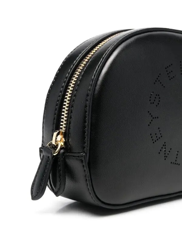Stella McCartney Perforated Logo Makeup Bag