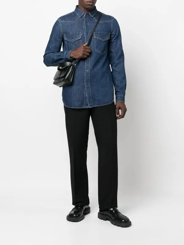Valentino Garavani Long-sleeve Denim Shirt