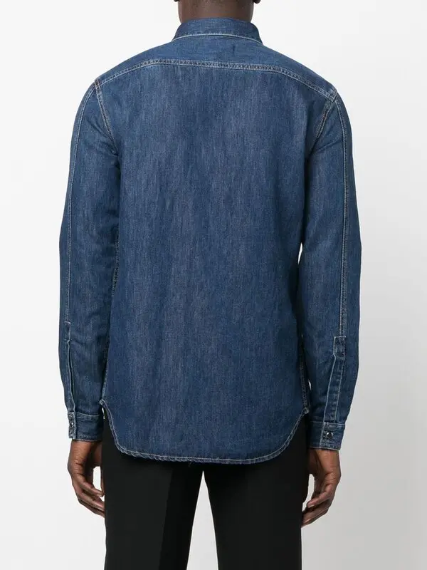 Valentino Garavani Long-sleeve Denim Shirt