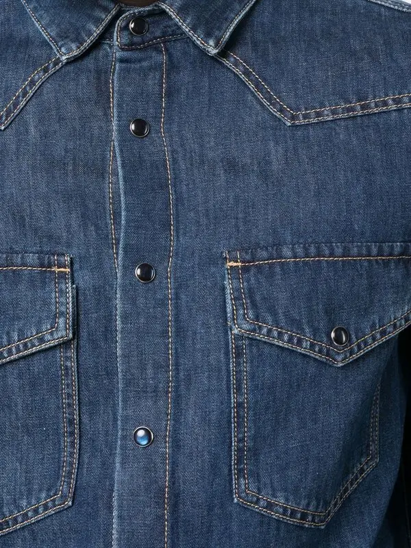 Valentino Garavani Long-sleeve Denim Shirt