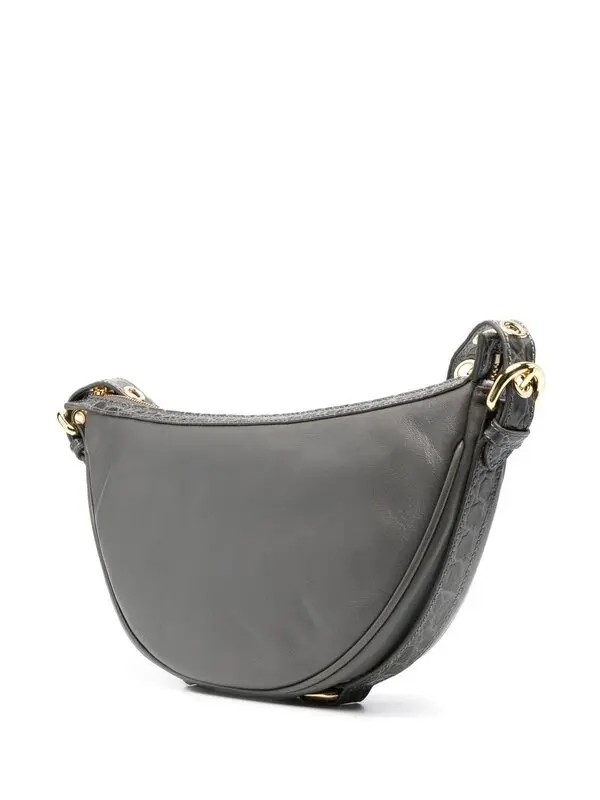 By Far Zip-up Curved Shoulder Bag
