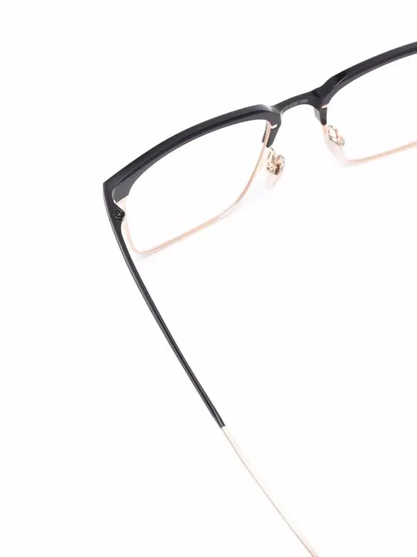 MASUNAGA Square Frame Eyeglasses