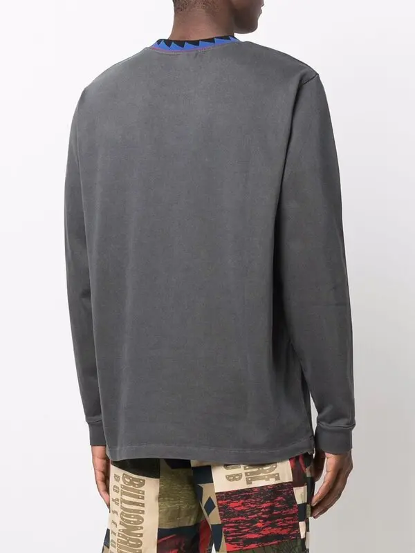 BILLIONAIRE BOYS CLUB Cotton Contrasting-collar Sweatshirt