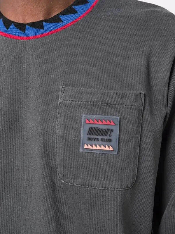 BILLIONAIRE BOYS CLUB Cotton Contrasting-collar Sweatshirt
