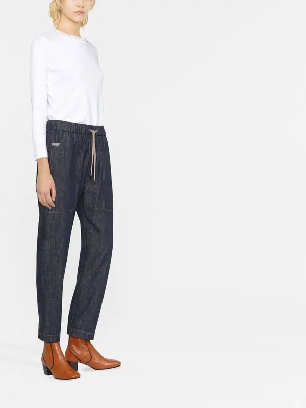 Fabiana Filippi Contrast-trim Sweater - White