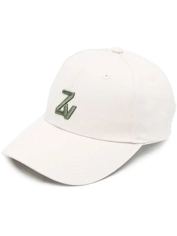 Zadig&Voltaire Logo-embroidered Baseball Cap - Neutrals
