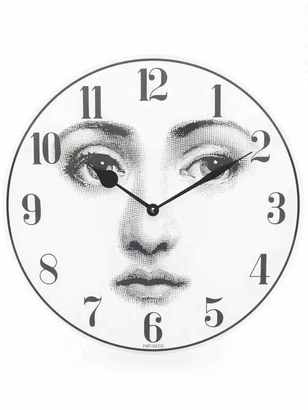 FORNASETTI Lina Cavalieri Clock - White