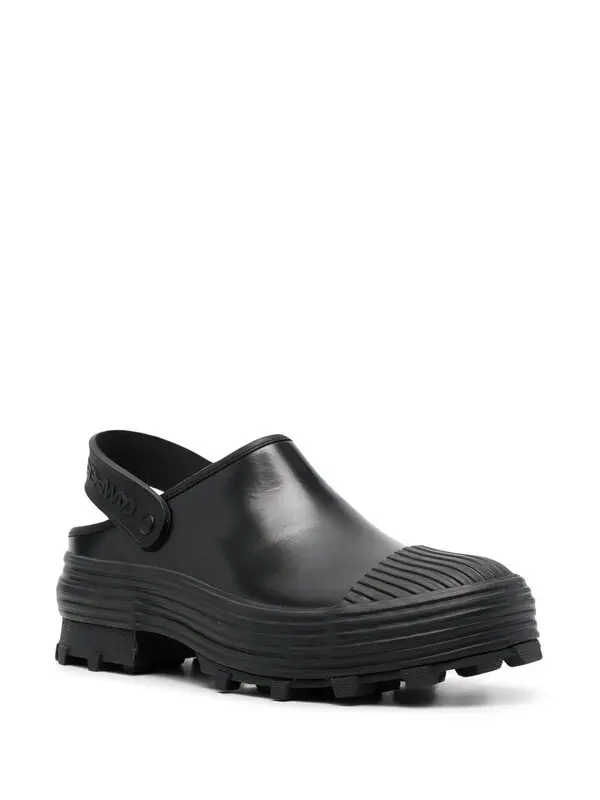 Camper Chunky Mules - Black