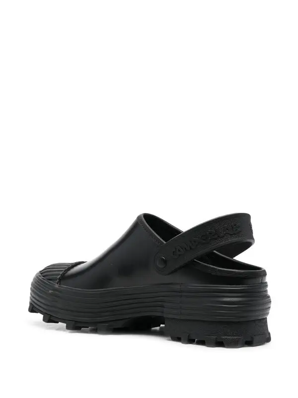 Camper Chunky Mules - Black