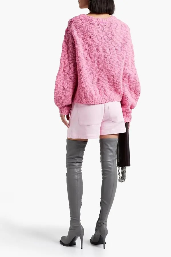 Helmut Lang Boucléknit Woolblend Sweater