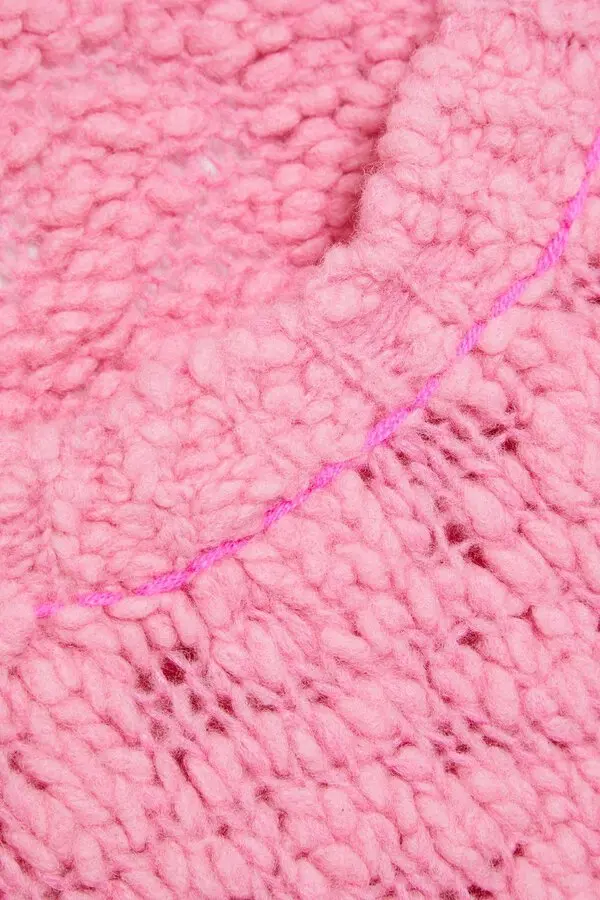 Helmut Lang Boucléknit Woolblend Sweater