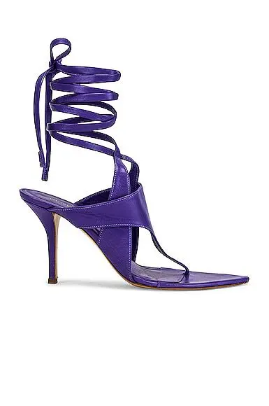 Silvia Tcherassi Domenico Heels In Lavender