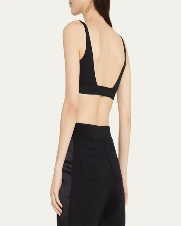 TOM FORD Logo Band Jersey Bralette