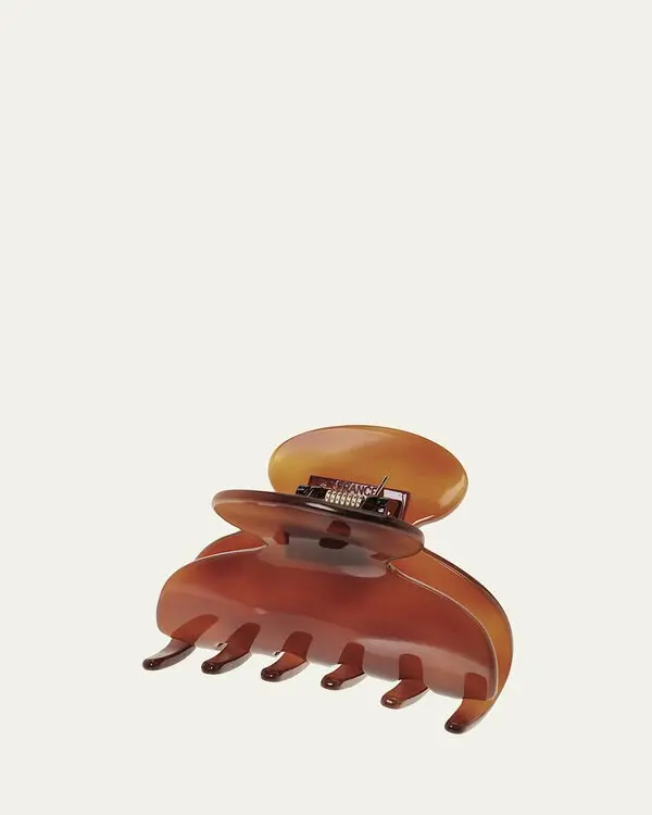 France Luxe Small Couture Claw Clip - Tortoise