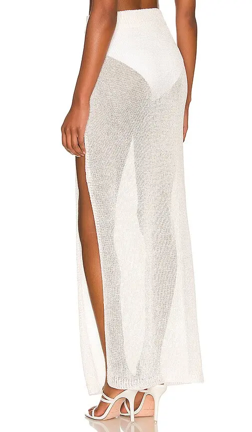 Superdown Keva Wrap Maxi Skirt