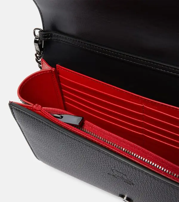 CHRISTIAN LOUBOUTIN Paloma Leather Wallet On Chain