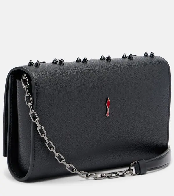 CHRISTIAN LOUBOUTIN Paloma Leather Wallet On Chain