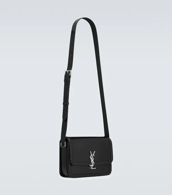 Saint Laurent Solferino Medium Leather Crossbody Bag