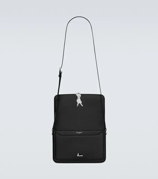 Saint Laurent Solferino Medium Leather Crossbody Bag