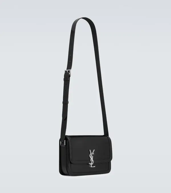 Saint Laurent Solferino Medium Leather Crossbody Bag
