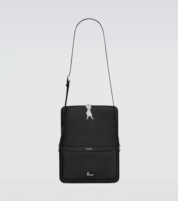 Saint Laurent Solferino Medium Leather Crossbody Bag