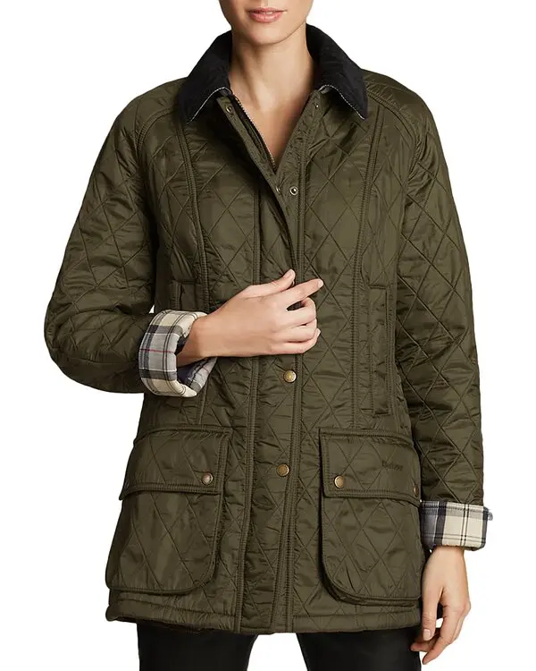 Barbour Beadnell Polarquilt Jacket - Olive