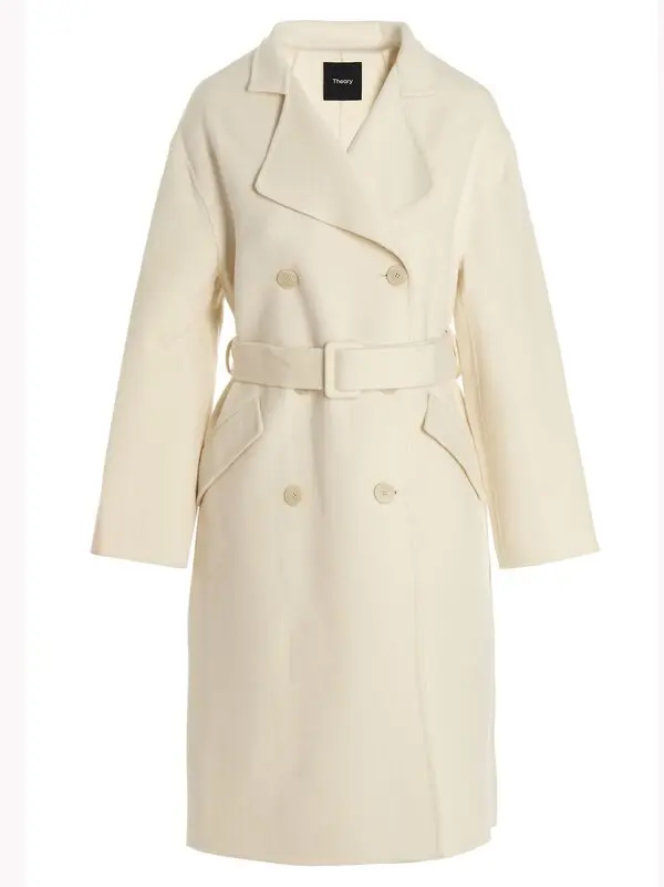 Theory Wool And Cashmere Coat