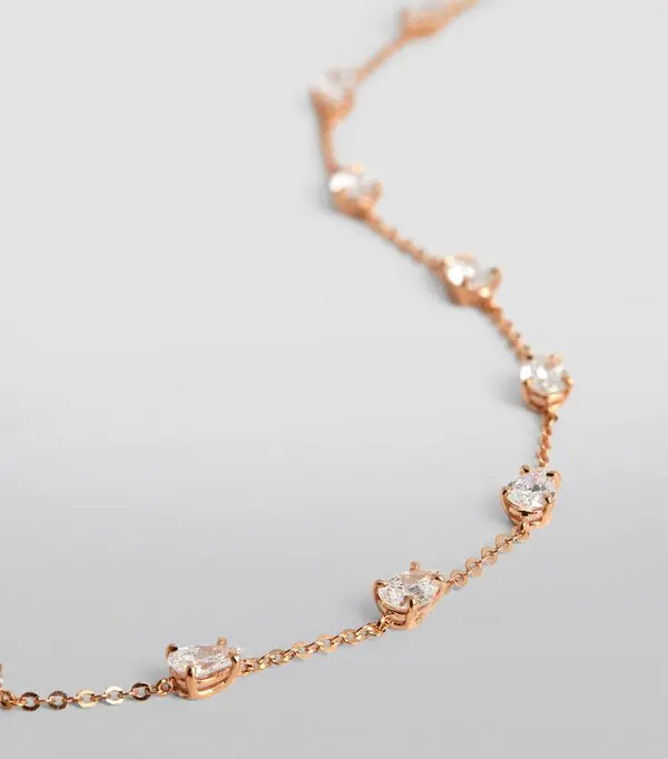 ANITA KO Diamond And Lariat Necklace
