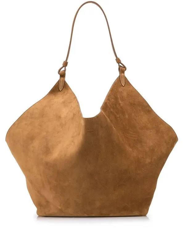 Khaite Medium The Lotus Tote Bag - Brown