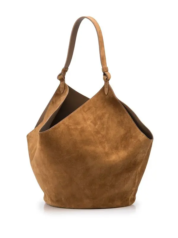 Khaite Medium The Lotus Tote Bag - Brown
