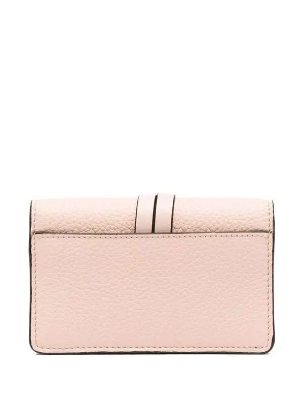Chloé Logo-charm Leather Wallet