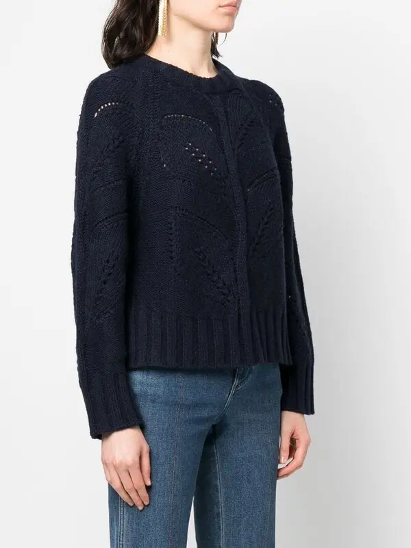P.a.r.o.s.h Open-knit Ribbed Sweater