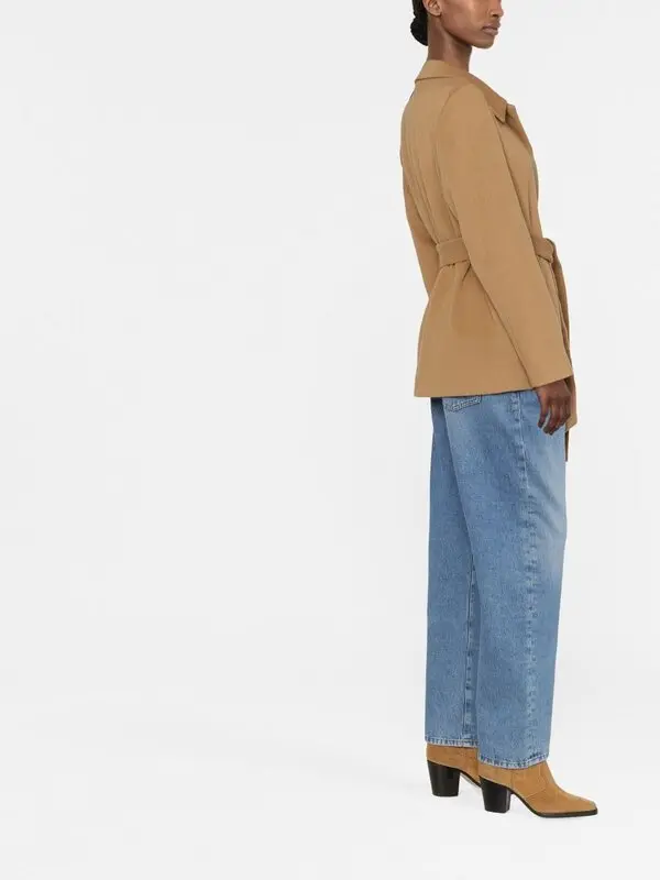 Calvin Klein Single-breasted Coat - Brown