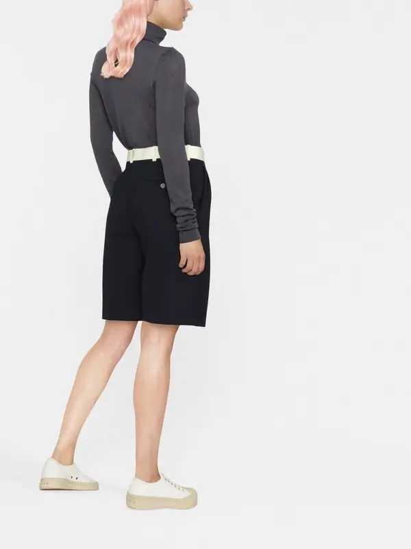 LEMAIRE Roll-neck Merino Jumper - Grey