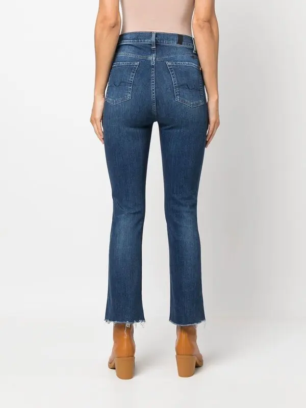 7 For All Mankind Cropped Jeans