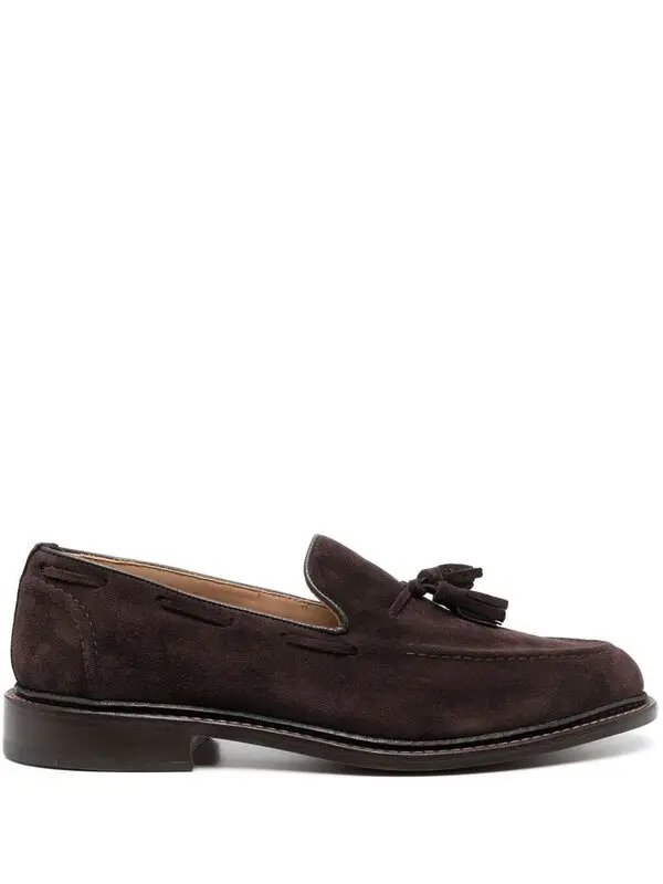 TRICKER'S Elton Suede Loafers - Brown