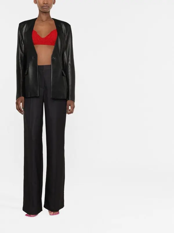 Magda Butrym High-waisted Straight-leg Trousers