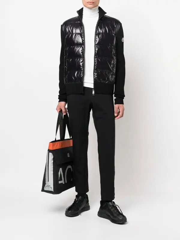 Moncler Zip-fastening Padded Jacket - Black