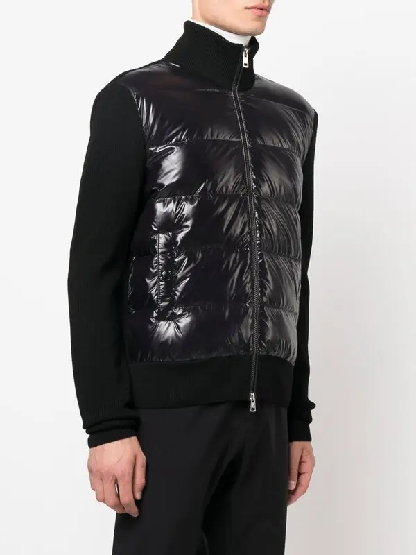 Moncler Zip-fastening Padded Jacket - Black