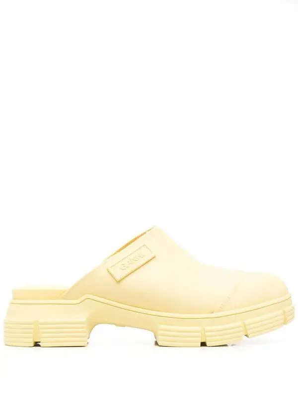 GANNI City Chunky Sole Mules