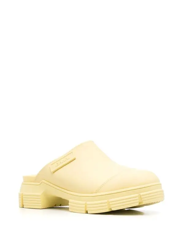 GANNI City Chunky Sole Mules