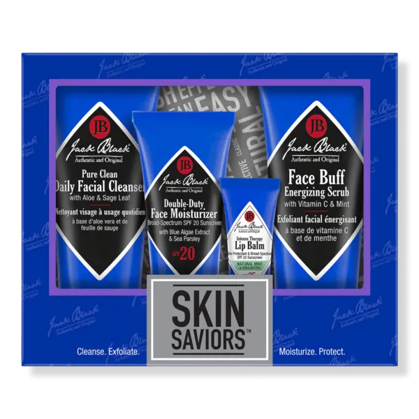 Jack Black Skin Saviors 4-step Regimen Set - One-color