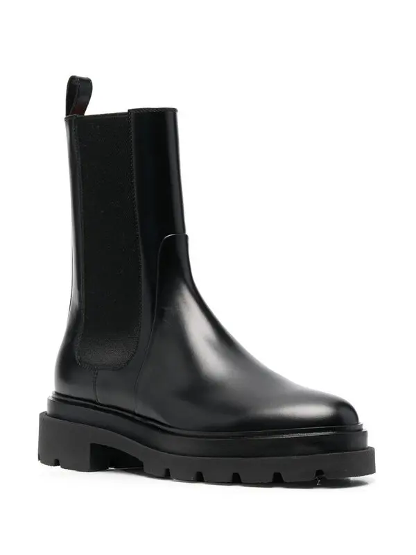 Santoni Elasticated Chelsea Boots