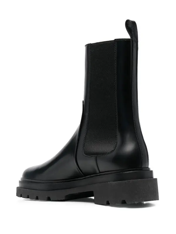 Santoni Elasticated Chelsea Boots