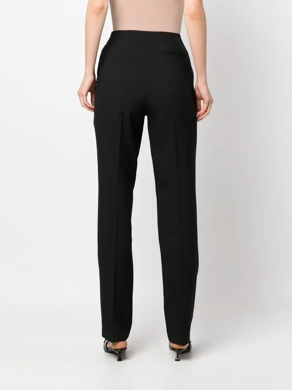 Rochas Pleat-detailored Trousers - Black