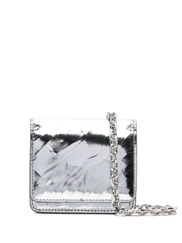 MAISON MARGIELA Broken Mirror Wallet-on-chain - Silver