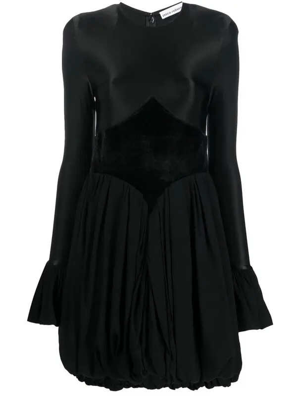 Rabanne Panelled Flare Dress