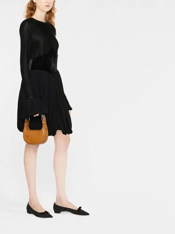 Rabanne Panelled Flare Dress