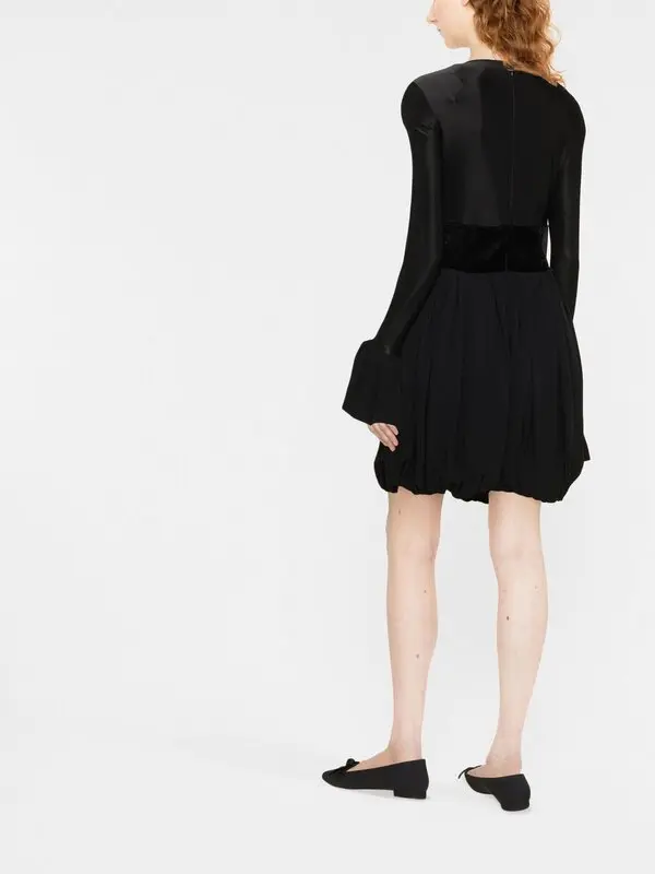 Rabanne Panelled Flare Dress