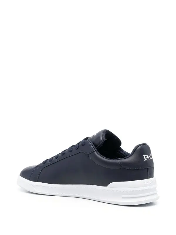 Polo Ralph Lauren Pony Logo Low-top Sneakers - Blue